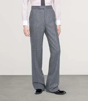 TOM FORD Wool-cashmere Colbert Wide-leg Trousers