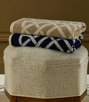 YVES DELORME Apollon Bath Sheet - Beige