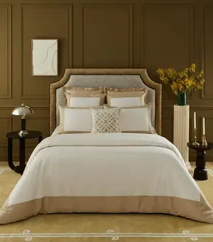 YVES DELORME Apollon Super King Flat Sheet - Beige