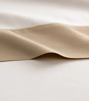 YVES DELORME Apollon Super King Flat Sheet - Beige