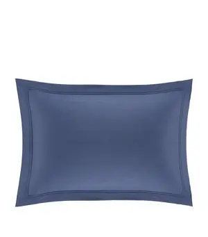 YVES DELORME Triomphe King Oxford Pillowcase Blue