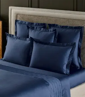 YVES DELORME Triomphe King Oxford Pillowcase - Blue