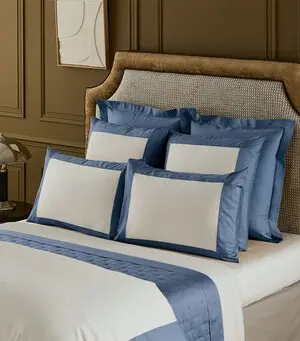 YVES DELORME Apollon King Duvet Cover - Blue