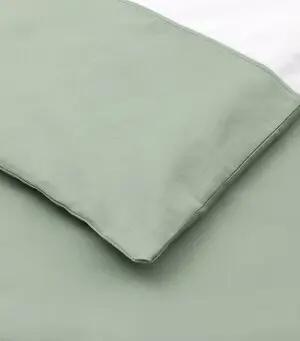 YVES DELORME Apollon Super King Duvet Cover - Green