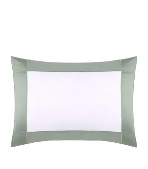 YVES DELORME Apollon Pillowcase - Green