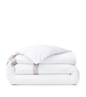 YVES DELORME Linea Duvet Cover - Grey