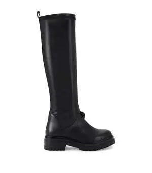 Kurt Geiger Leather Soar Eagle Knee-high Boots - Black