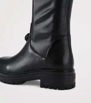 Kurt Geiger Leather Soar Eagle Knee-high Boots