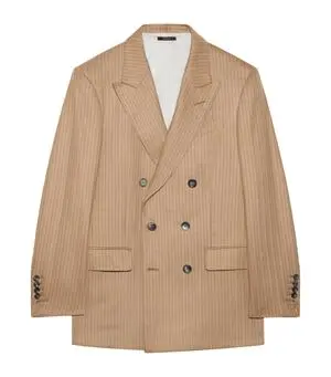 TOM FORD Wool Jacquard Stripe Jacket