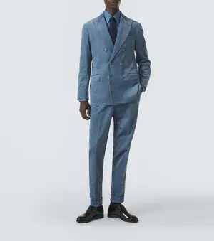 Brunello Cucinelli Cotton Suit