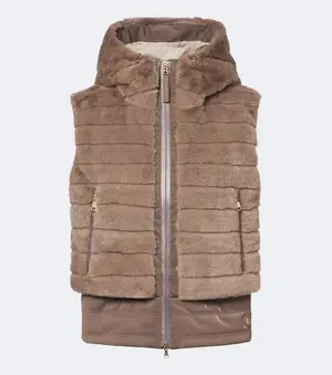 Bogner Manda Down Ski Vest - Brown