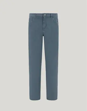 Canali Levante Air Force Blue Comfort Denim Regular-fit Jeans