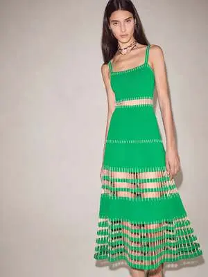 Alexis Irisine Dress - Emerald