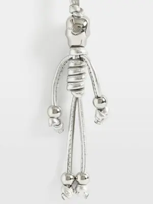 Zadig&Voltaire Skull Keyring Vintage Metal Key Ring
