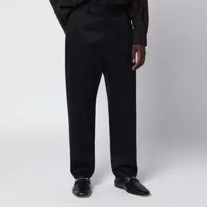 WILLY CHAVARRIA Wool-blend Tailored Trousers With Relaxed Fit