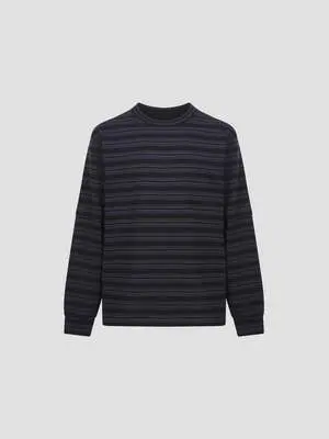 Sacai Horizontal Stripe Long Sleeve T-shirt