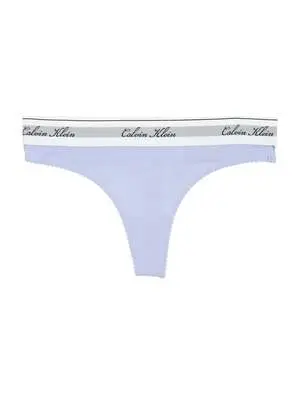Calvin Klein Waistband Thong - Blu