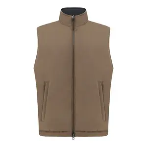 Paul & Shark Reversible Gilet In Typhoon® Platinum
