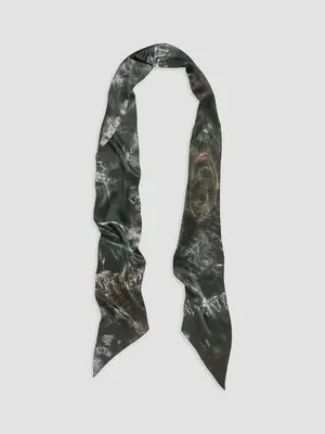 Balenciaga Washed Crayon Scarf