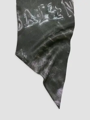 Balenciaga Washed Crayon Scarf