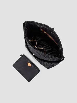 Mz Wallace Large Astor Quilted Hobo Bag
