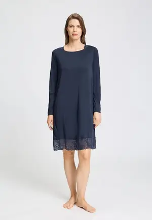 Hanro Azelia Floral Lace Tencel Nightgown