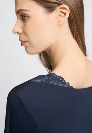 Hanro Azelia Floral Lace Tencel Nightgown