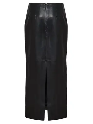 ARMARIUM Jackie Leather Pencil Midi-skirt