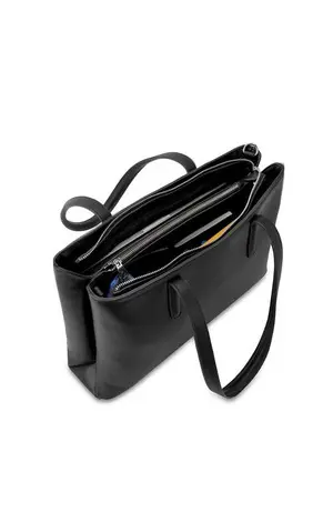 CAMPO MARZIO ROMA 1933 Yvonne Briefcase 15.6" With Zipper Closure And Multiple Compartments - Black