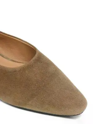 MANSUR GAVRIEL Soft Pointed-toe Ballet Flats