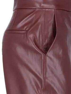 Calvin Klein Faux Leather Trousers