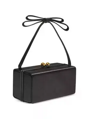 Carolina Herrera Mimi Bow Satin Tote Bag