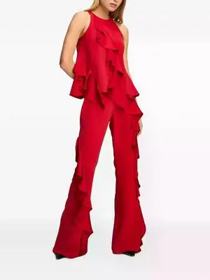 Cinq À Sept Selah Ruffled Trousers