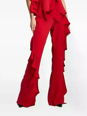 Cinq À Sept Selah Ruffled Trousers