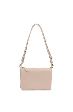 CAMPO MARZIO ROMA 1933 Preston Clutch Convertible Hand And Crossbody Versatile Bag With Zip Closure - Beige
