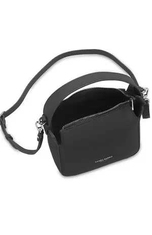 CAMPO MARZIO ROMA 1933 Erin Versatile Handbag With Removable And Adjustable Strap - Black