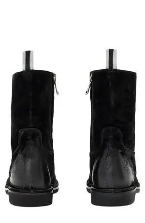 John Varvatos Varick Leather Zip Boot