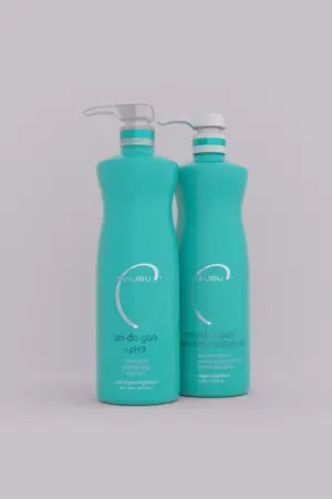 MALIBU C Miracle Repair Reconstructor With Un-do-goo Shampoo Liters Duo