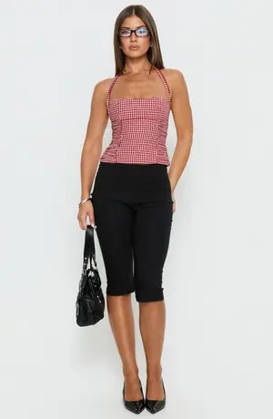 Princess Polly West Coast Love Cotton Halter Top