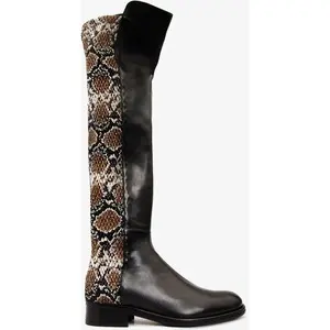 VINCI LEATHER SHOES The Moengo Leather Knee High Boot