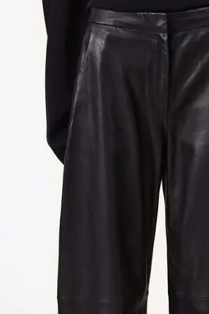 SAME Leather Barrel Pant