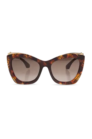 Etro Oversized Cat-eye Sunglasses With Bold Upper Corners