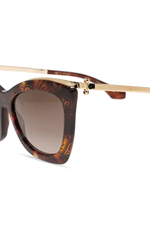 Etro Oversized Cat-eye Sunglasses With Bold Upper Corners