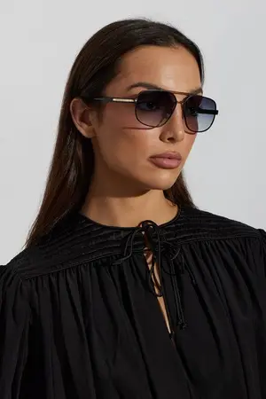 Isabel Marant Étoile And Gold Sunglasses
