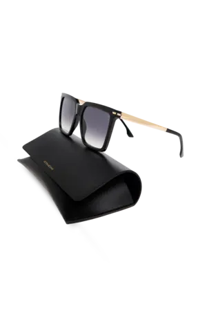 Victoria Beckham Oversized Rectangular Sunglasses With Slightly Rounded Corners