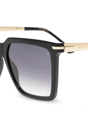 Victoria Beckham Oversized Rectangular Sunglasses With Slightly Rounded Corners