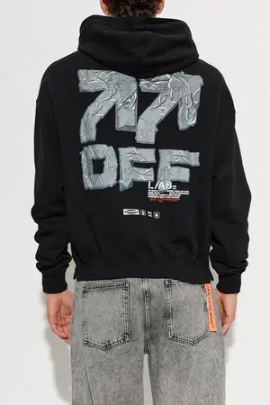 L/AB C/O OFF-WHITE Hooded Sweatshirt