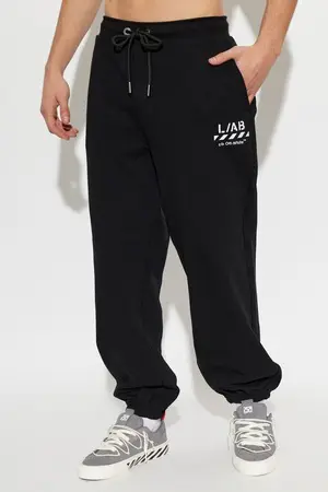 L/AB C/O OFF-WHITE Sweatpants With Printed Logo