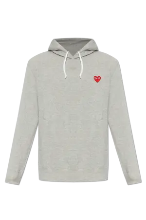 Play Comme Des Garcon Logo Sweatshirt - Grey