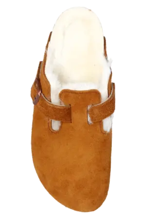 BIRKENSTOCK Suede Sliders ‘boston Vl